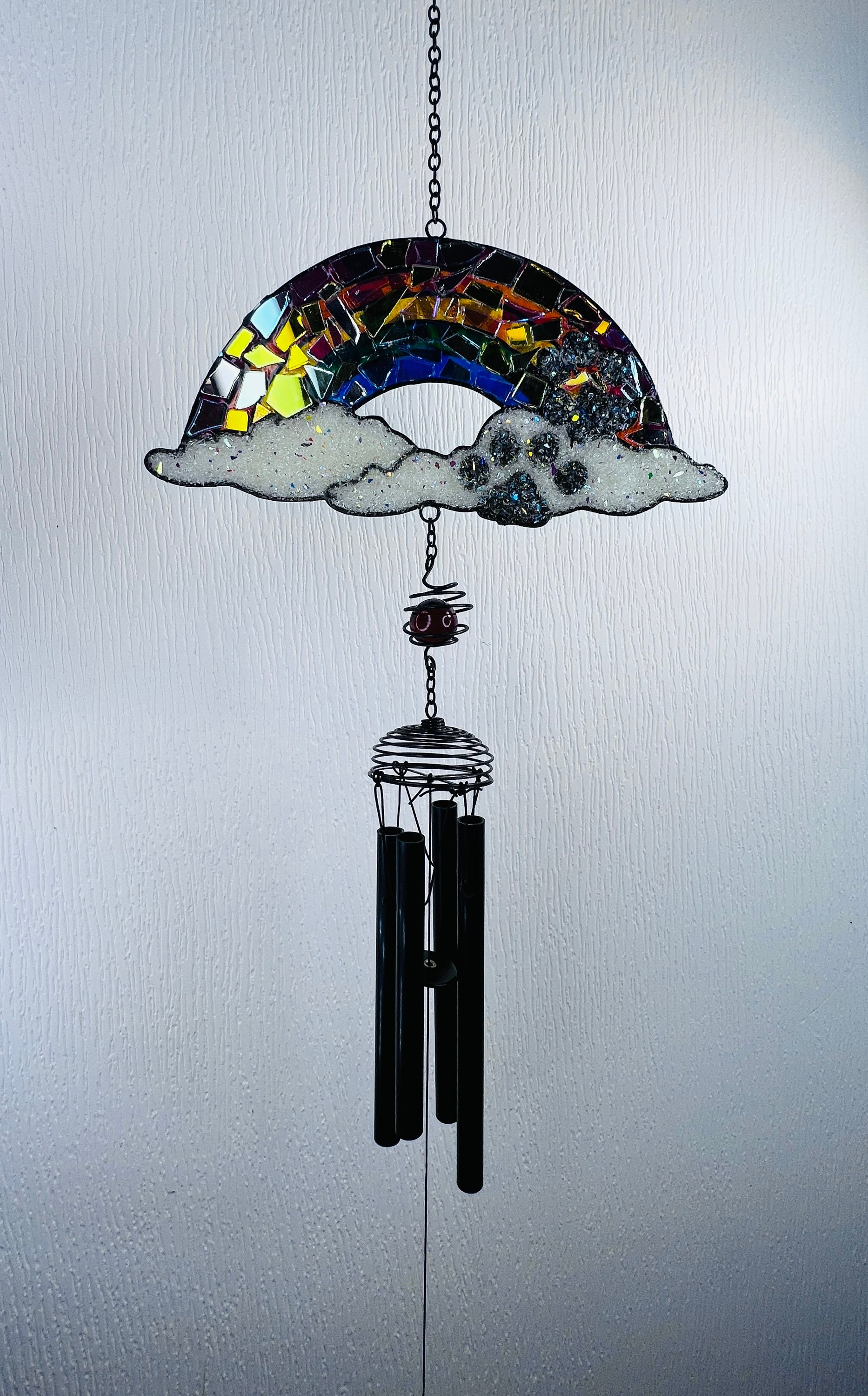 Pet Memorial Wind Chime.. APD.. Garden Decoration.. Wind Chimes.. Bling ...