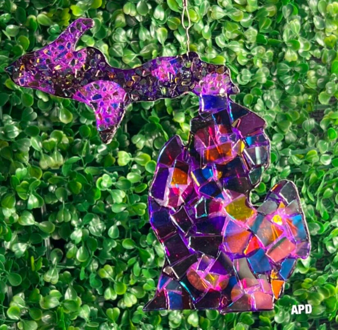 Michigan.. APD.. Suncatcher.. Great Lakes State.. Suncatchers ...