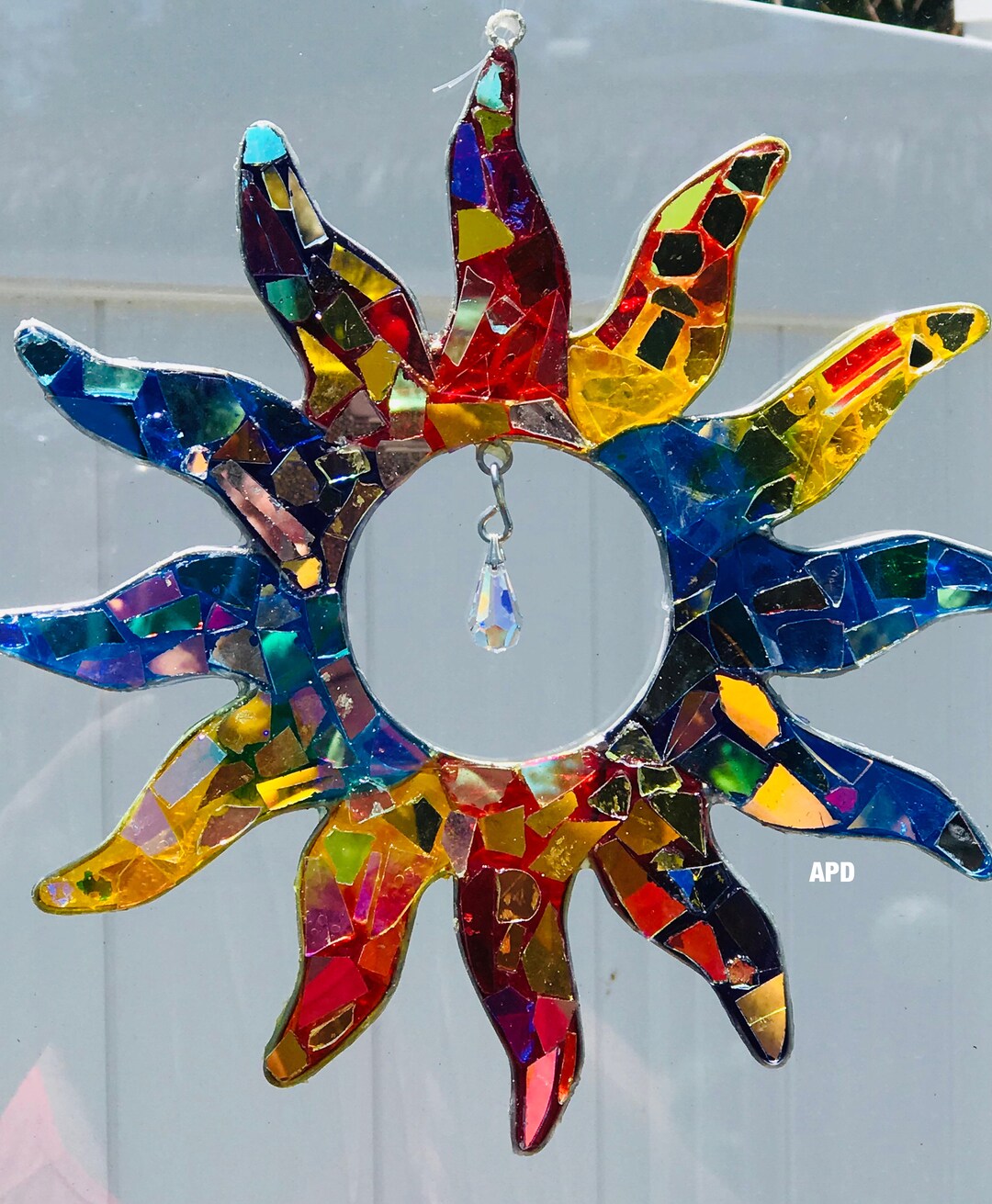 Sun Suncatcher.. APD.. Rainbow.. Wind Catcher.. Garden Decoration ...