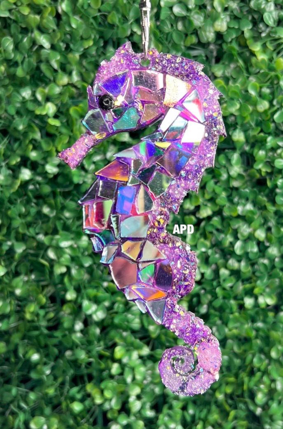 Seahorse Suncatcher.. APD.. Garden Decoation.. Yard Art.. Sealife ...