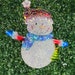 10” Snowman.. APD.. Frosty Snowmen.. Suncatcher.. Seasonal Item ...