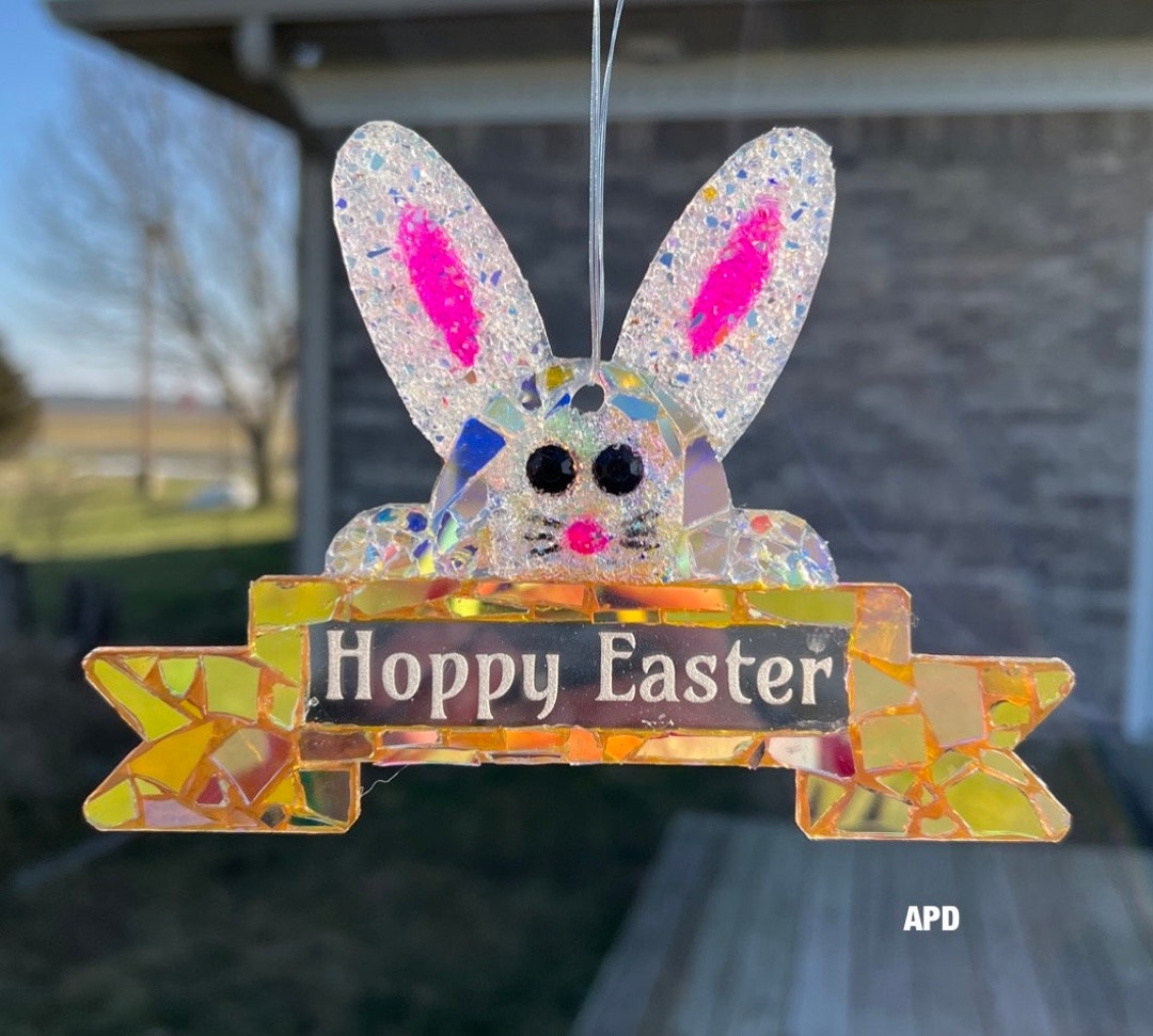 Hoppy Easter Bunny .. APD.. Bunnies.. Easter Item.. Easter Gift ...