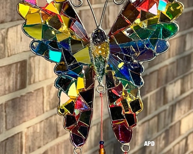 Butterfly.. APD.. Suncatcher.. Rainbow Butterfly.. Garden Decoration ...