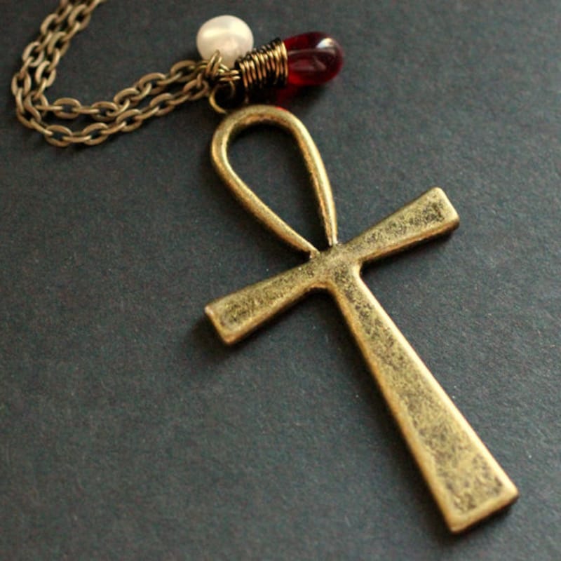 Ankh Necklace - Etsy
