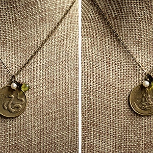 Snake Chinese Zodiac Necklace. Chinese Astrology Necklace. Asian ...