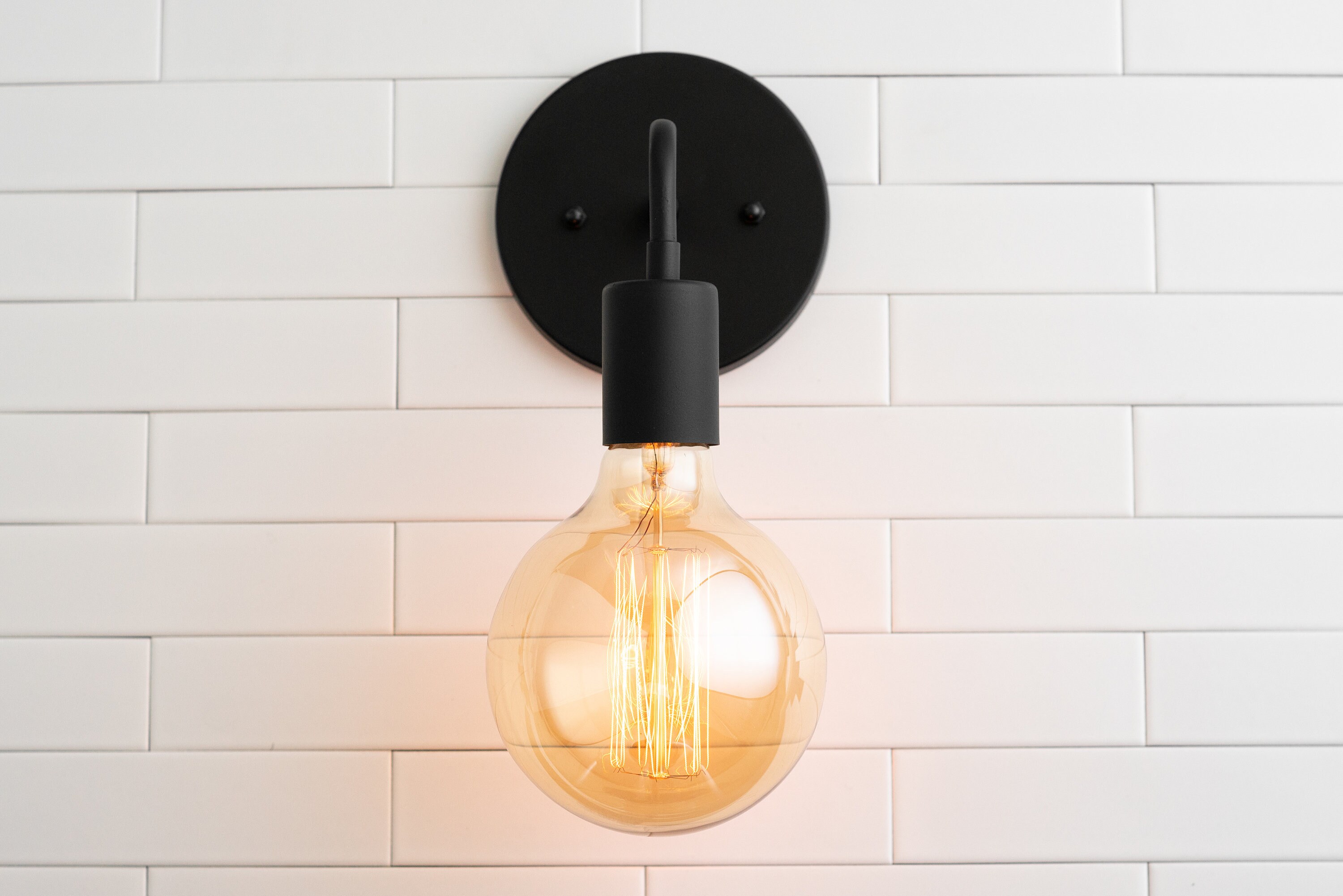 Sconce Simple Wall Light Industrial Sconce Rustic - Etsy