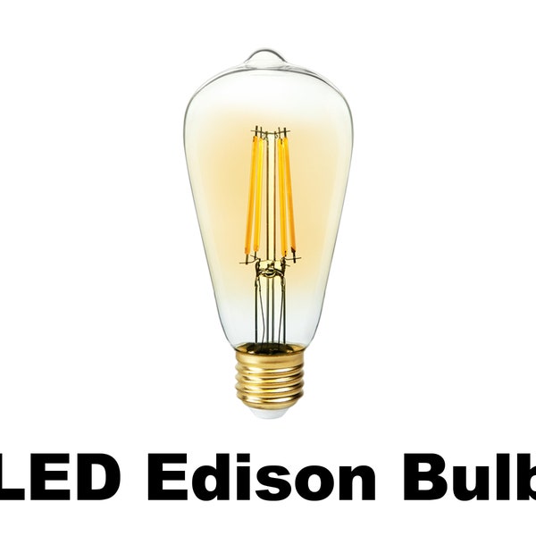 Edison Bulb - Etsy