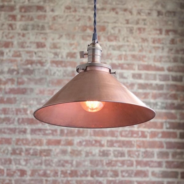 Copper Pendant Lights - Etsy