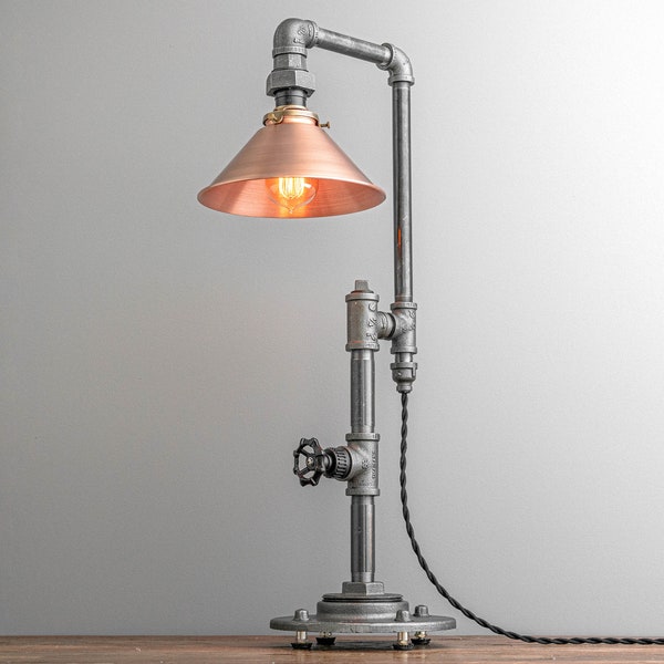 Iron Pipe Lamp - Etsy