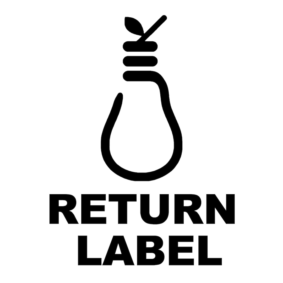 Return Label - Etsy