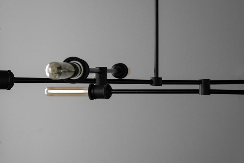 Chandelier Lighting - Edison Ceiling Light - Six Bulb Chandelier ...