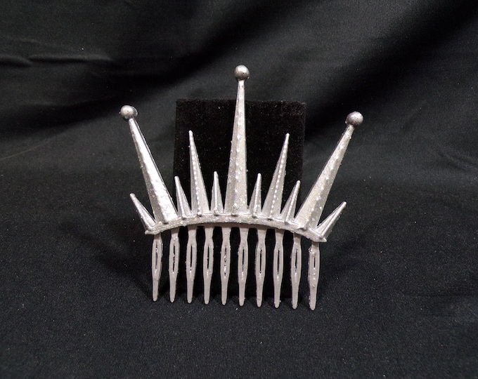 MADE TO ORDER Ice Crown Tiara for Cosplay Hair Comb - Etsy
