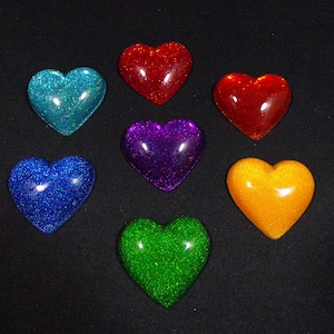 2 Inch Rounded Heart Brooch Cosplay - Etsy