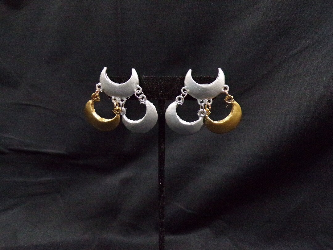 Evil Queen Dark Moon Replica Cosplay Earrings - Etsy