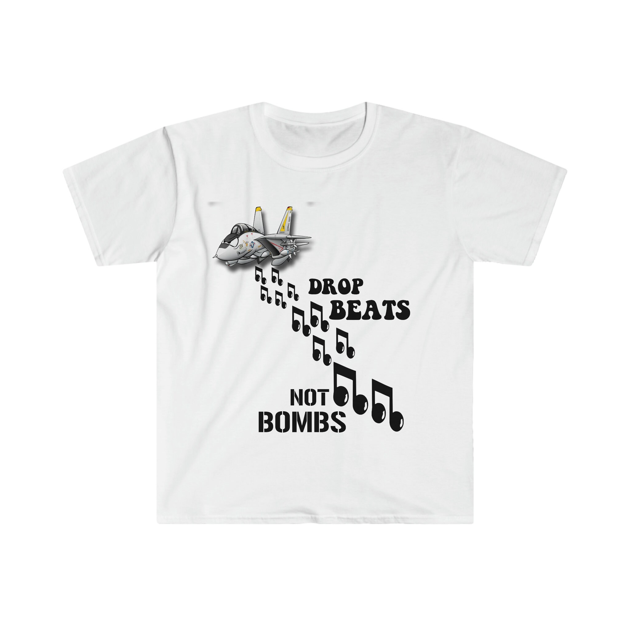 Drop Bass Not Bombs Wallpaper