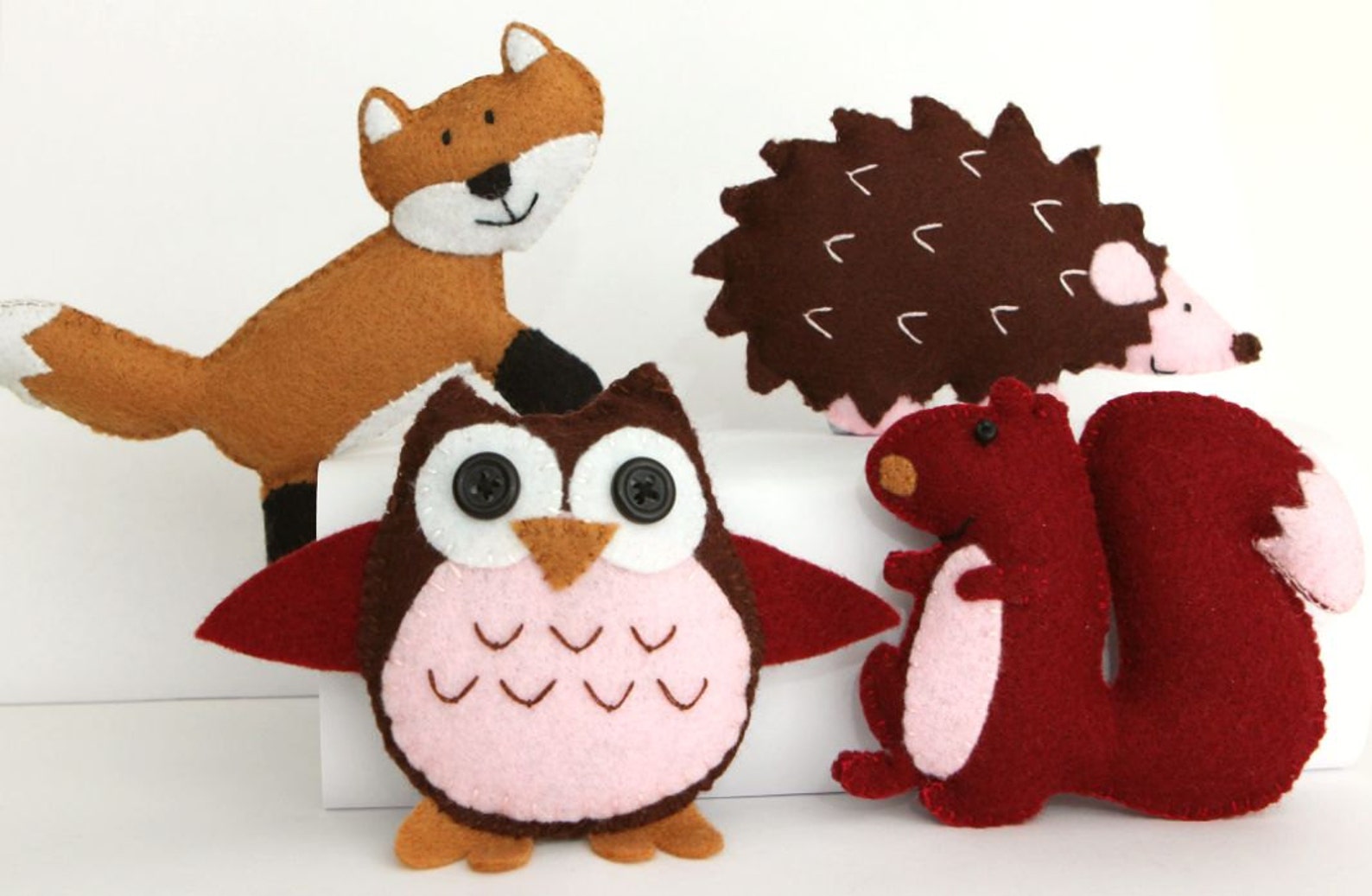 Felt Plushie Hand Sewing Pattern PDF. Complete Instructions to Make Mr ...