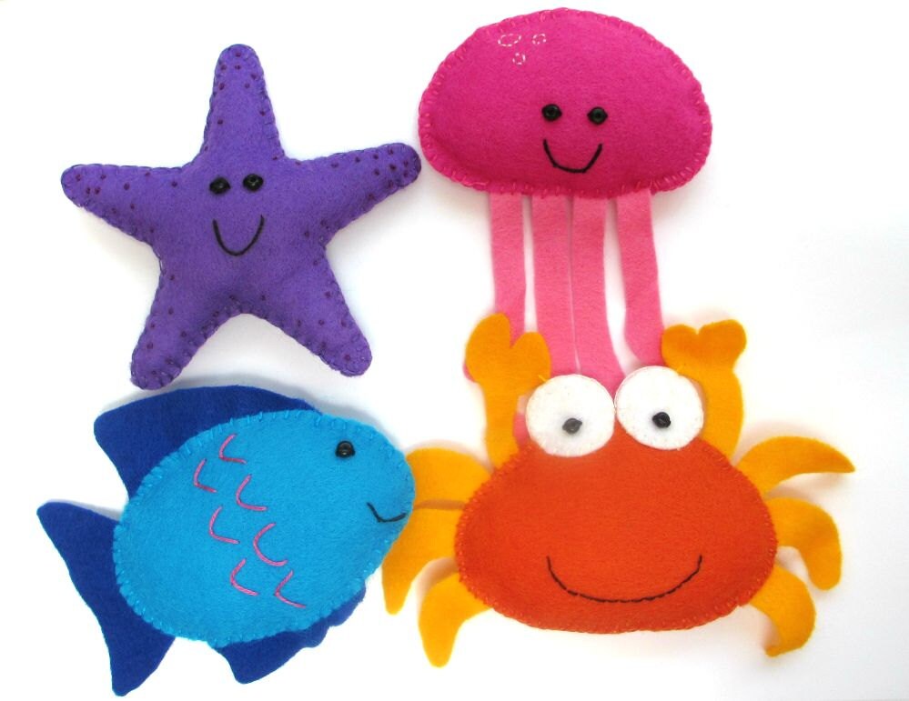 Felt Toy Plushie Hand Sewing Pattern PDF. Complete Instructions to Make ...