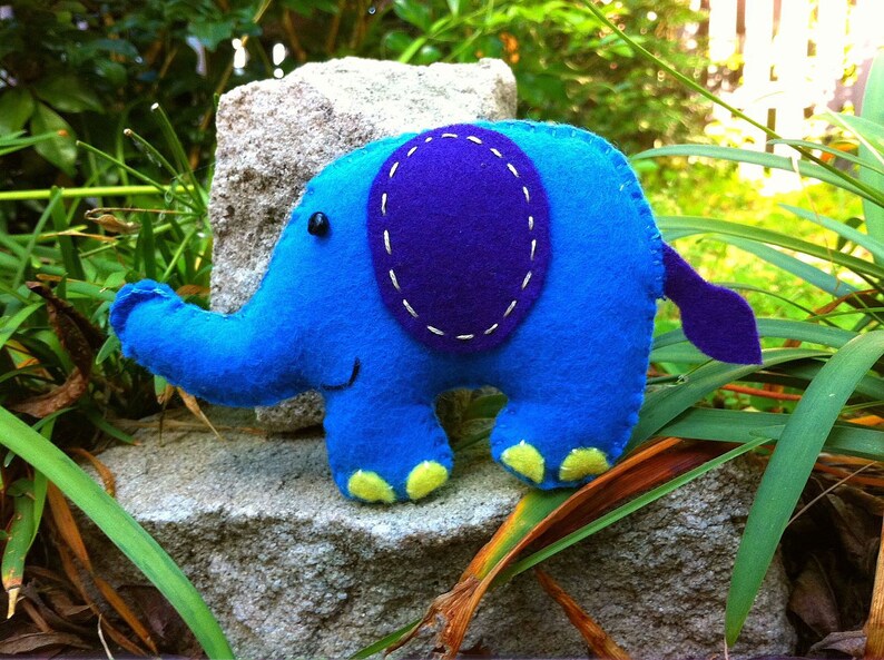 Felt Plushie Hand Sewing Pattern PDF. Complete Instructions to Make ...