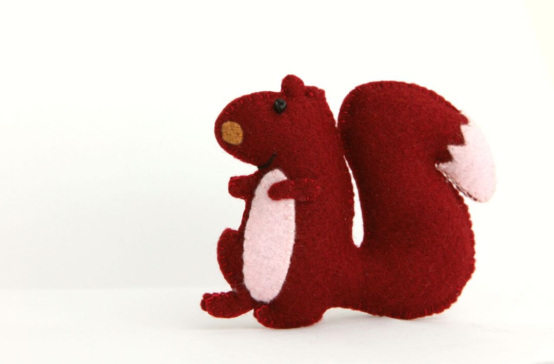 Felt Plushie Hand Sewing Pattern PDF. Complete Instructions to Make ...