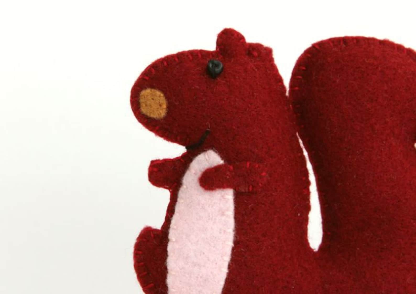 Felt Plushie Hand Sewing Pattern PDF. Complete Instructions to Make ...