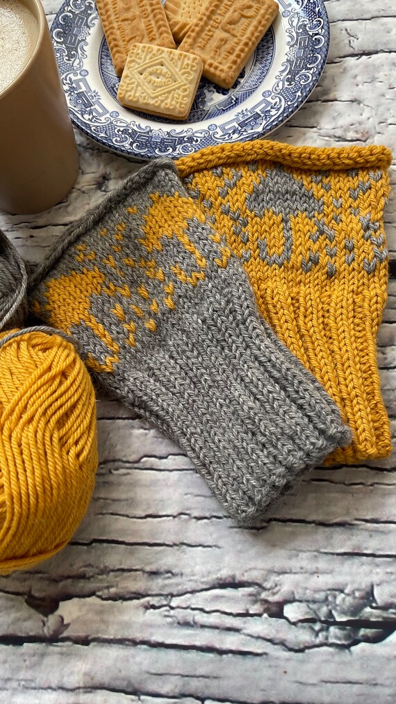 Easy Boot Cuff Knitting Pattern