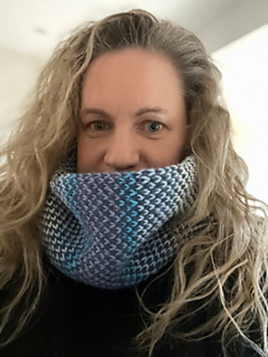 KNITTING PATTERN** Cowl DK Knitting Pattern Textured Cowl Knit Simple ...