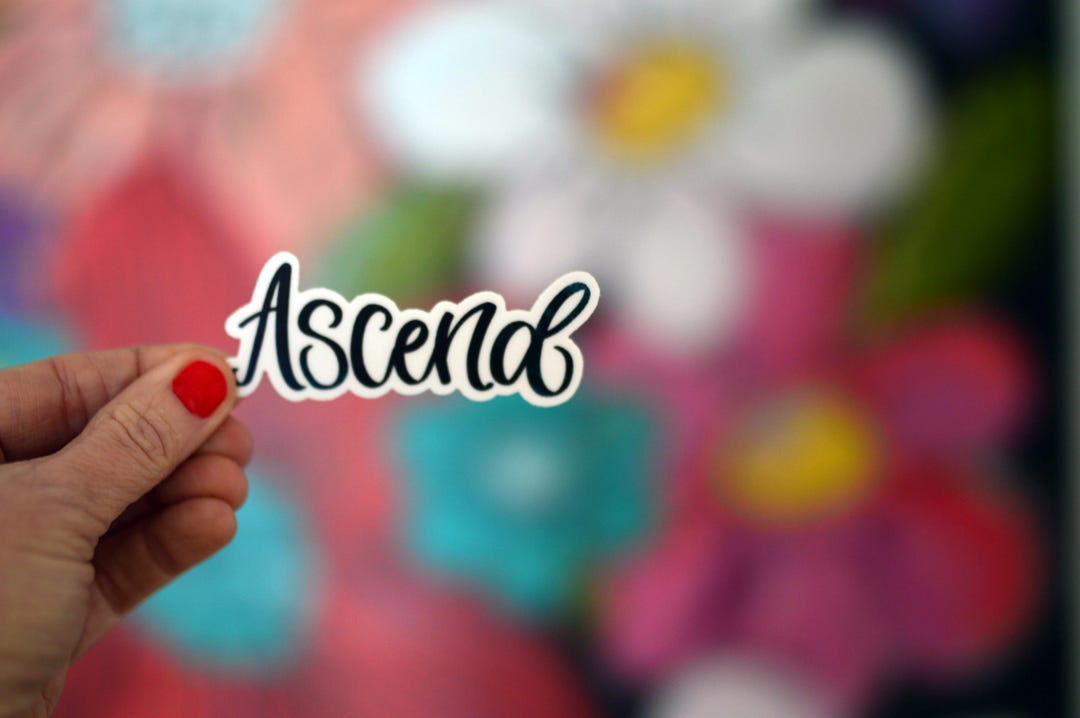 ASCEND - Power Word, Happy Mail, Word of the Year, Motivational ...