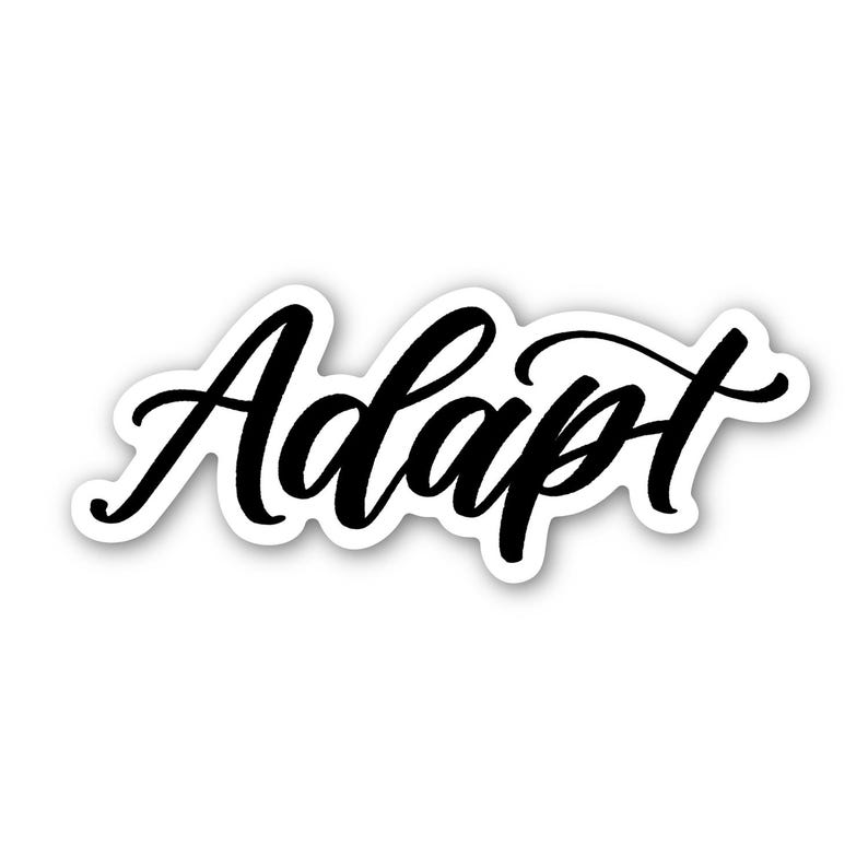 ADAPT - Power Word, Happy Mail, Word of the Year, Motivational ...