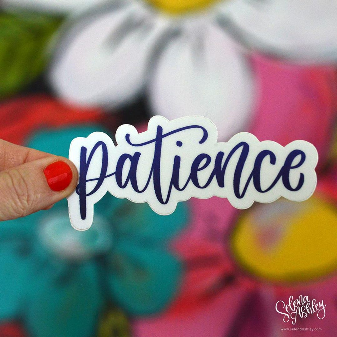 PATIENCE - Power Word, Happy Mail, Word of the Year, Motivational ...