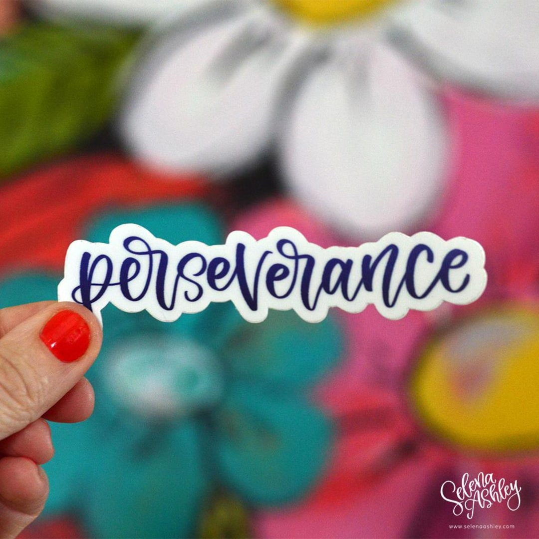 PERSEVERANCE - Power Word, Happy Mail, Word of the Year, Motivational ...