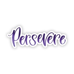 PERSEVERE - Power Word, Happy Mail, Word of the Year, Motivational ...