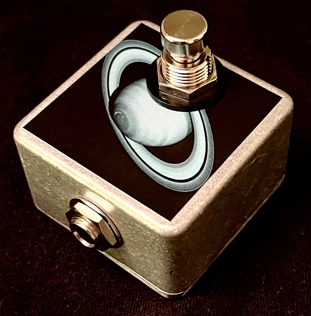 Saturnworks Micro Soft Touch Tap Tempo Switch Pedal for Boss, EHX, MXR ...