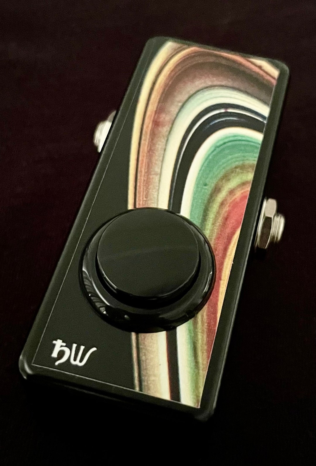 Saturnworks Arcade Button Passive Black Guitar Killswitch Kill Mute ...