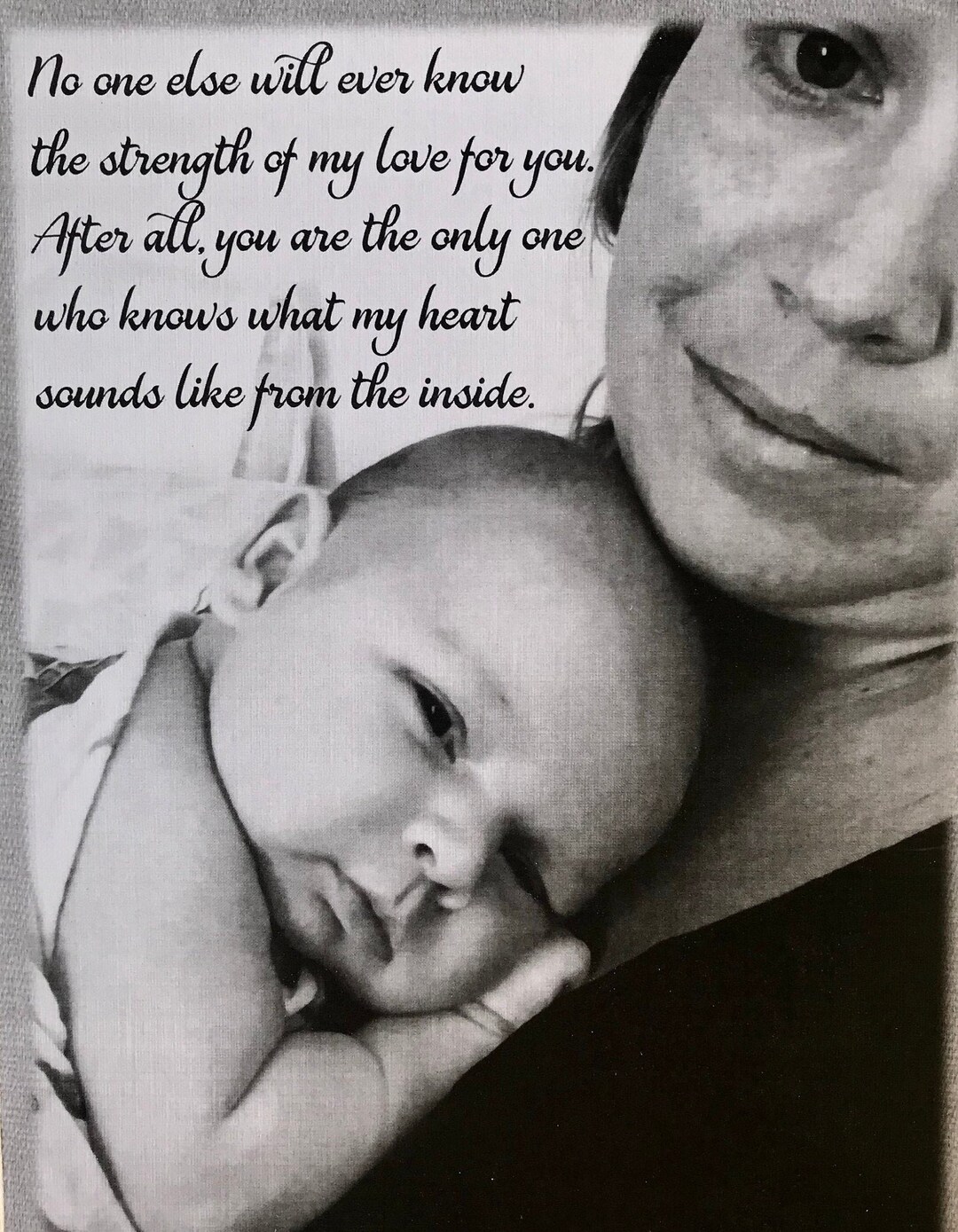 Your Own Photograph With Poem Added / Print to Frame Yourself or Print ...