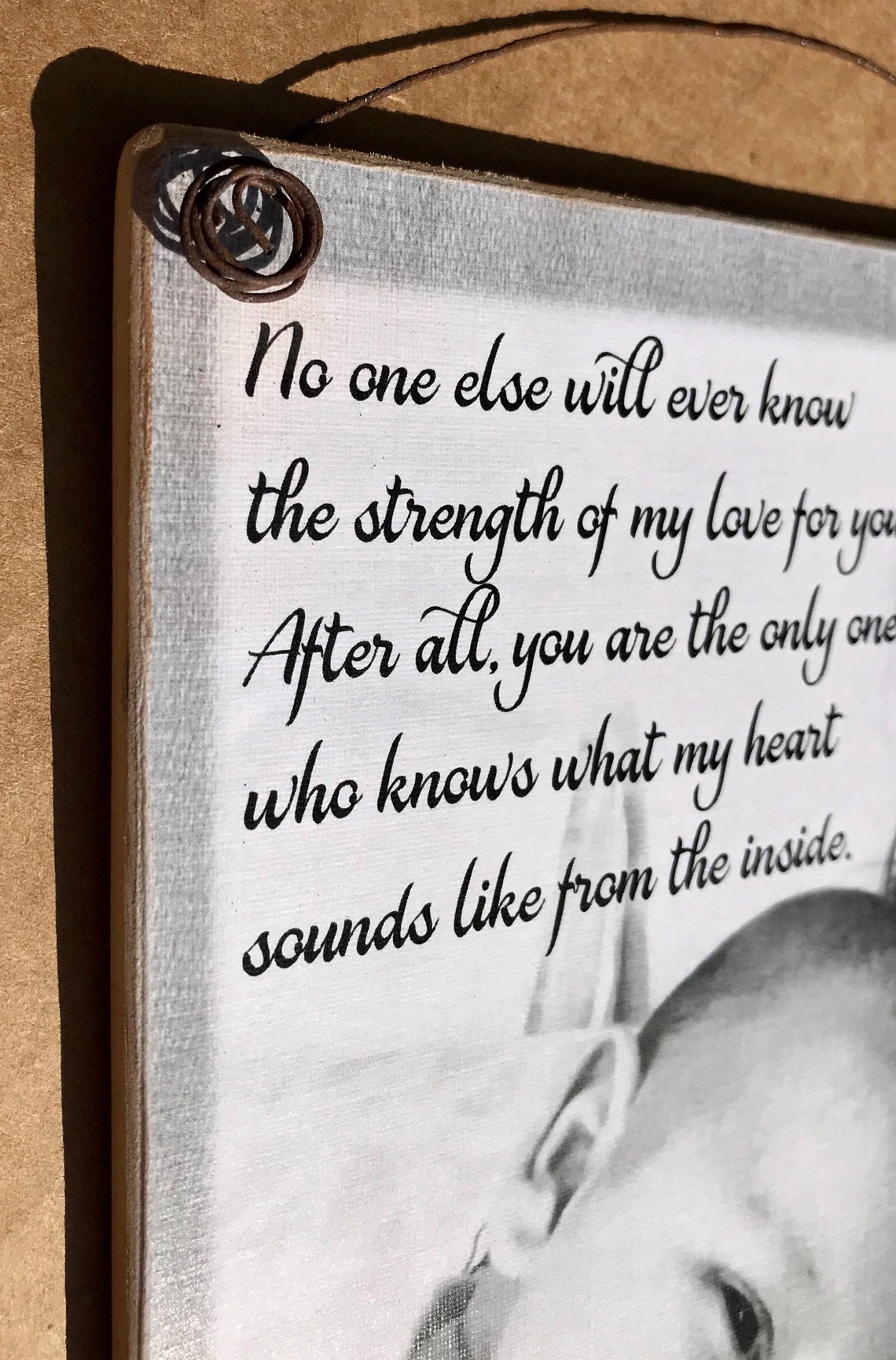 Your Own Photograph With Poem Added / Print to Frame Yourself - Etsy