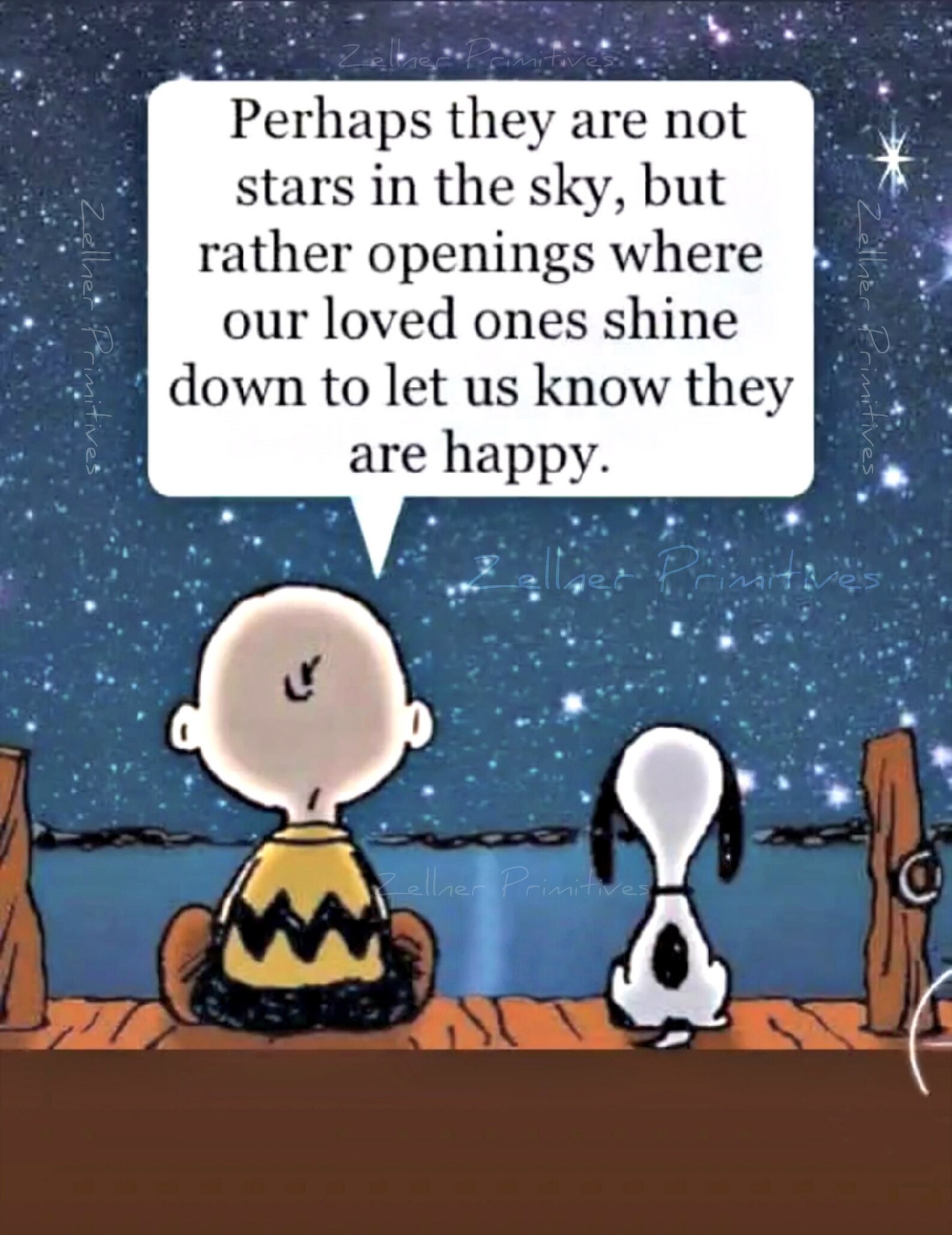 Loved Ones Shine Down - Wood Sign or Print (8x10 or 11x14) - Etsy