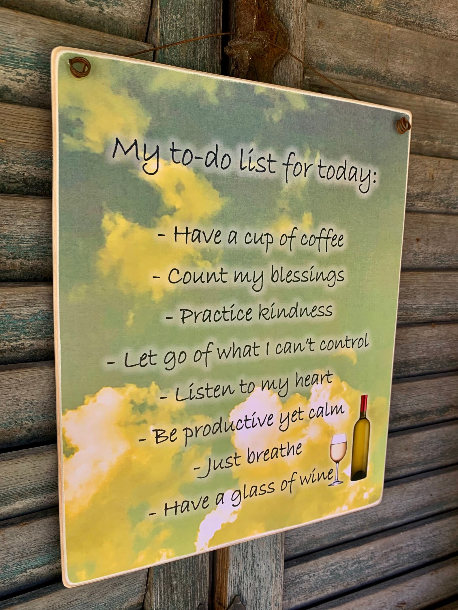 My to Do List for Today Print to Frame or Wood Sign Ready to - Etsy