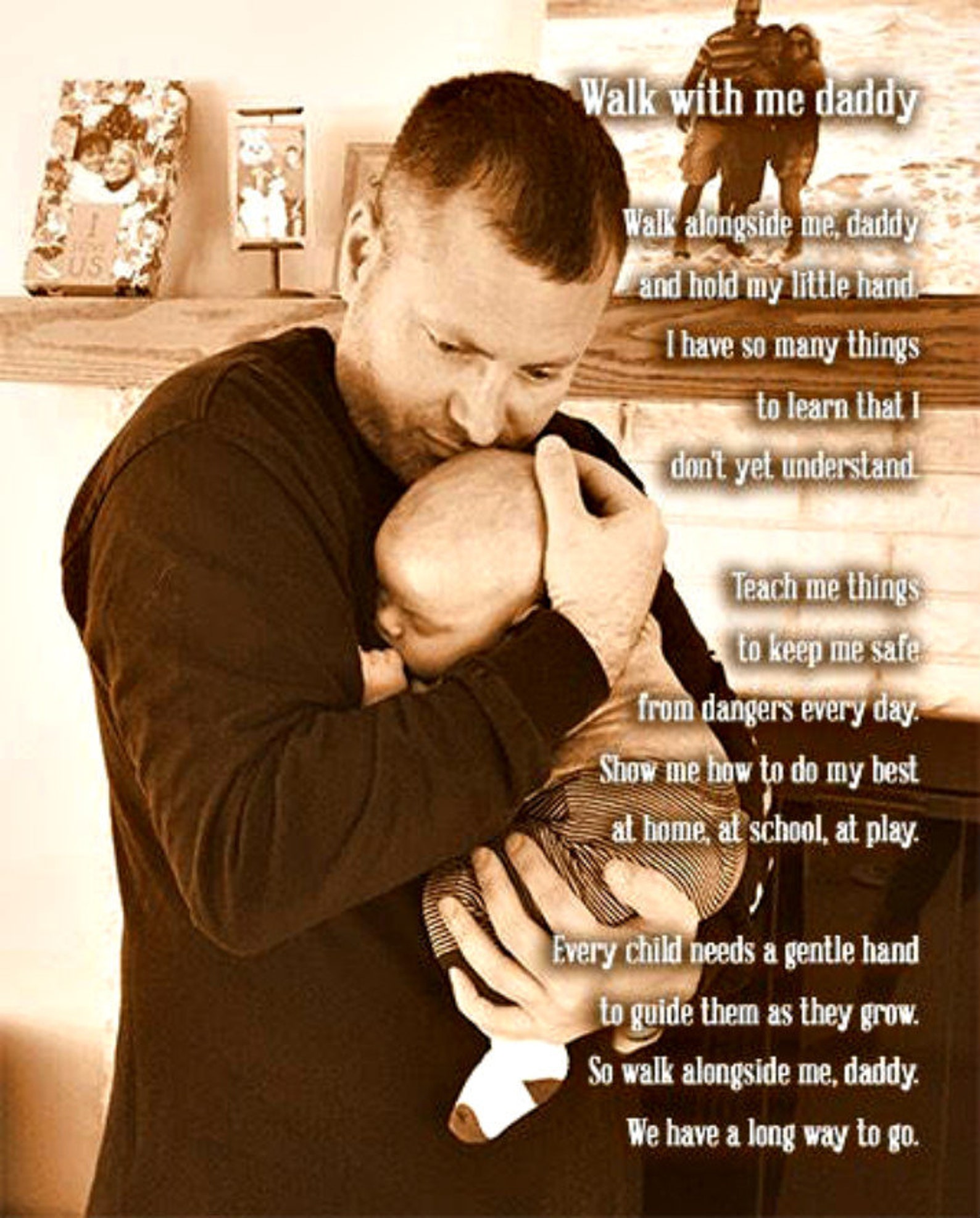 Perfect Gift for Dad - Customized Photo Gift - Custom Made Using Your ...