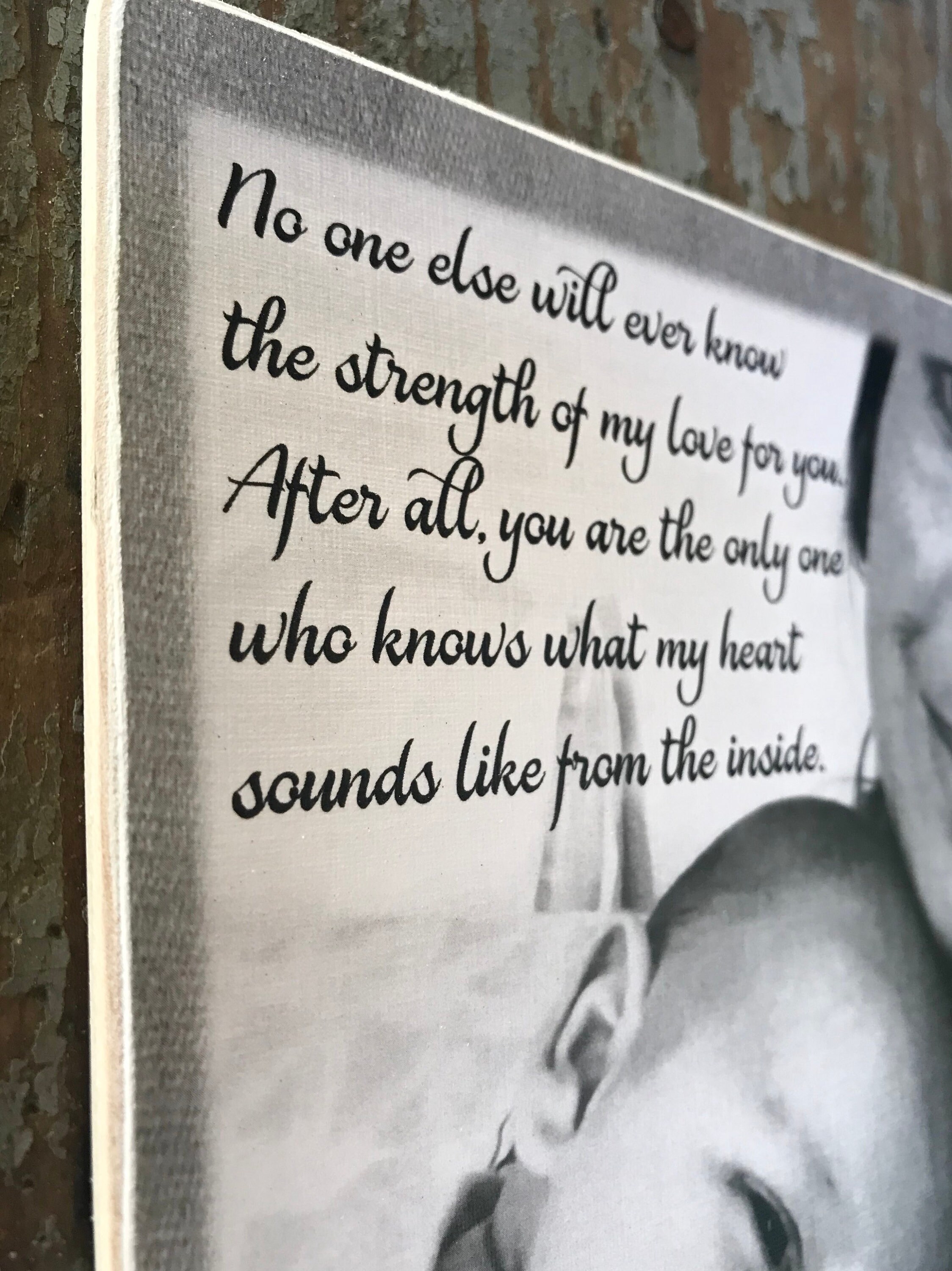 Your Own Photograph With Poem Added / Print to Frame Yourself | Etsy