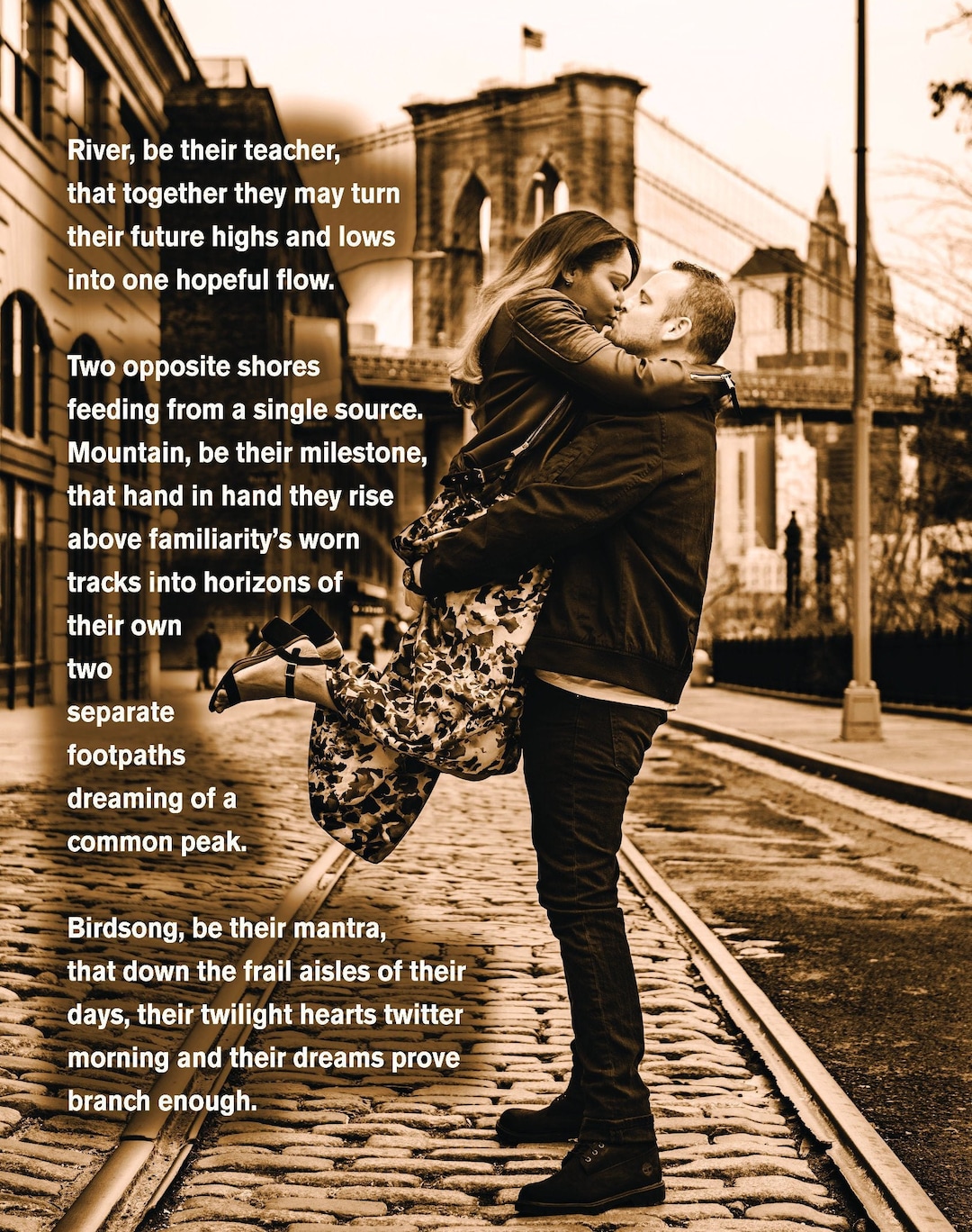 Your Own Photograph With Poem Added / Print to Frame Yourself or Print ...