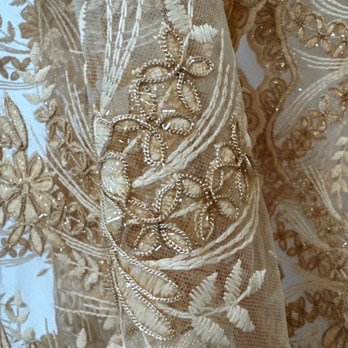 Gold Lace Maxi Duster Jacket - Etsy