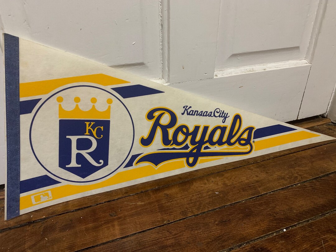 1990s Kansas City Royals MLB Baseball Pennant Vintage Sports ...
