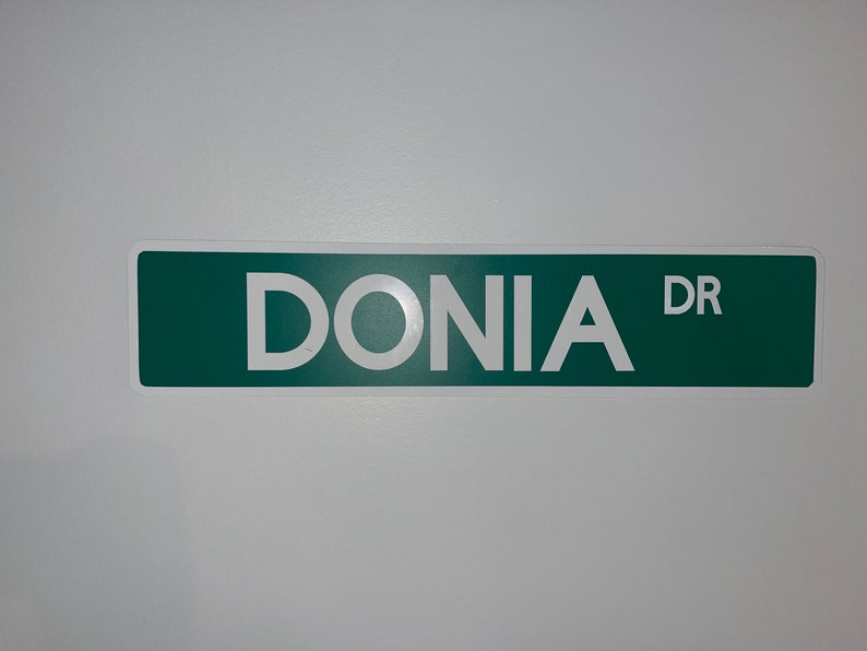 SALE! Custom One Sided Street Signs, Handmade in America(4x18) - Etsy