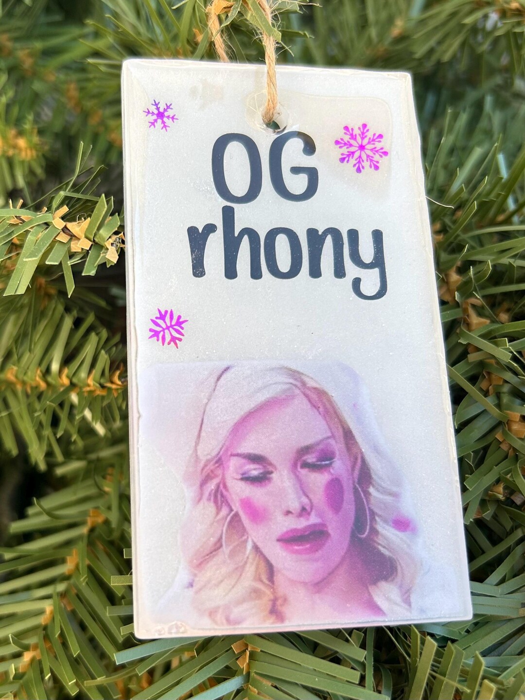 Real Housewives of New York Christmas Ornament Tinsley - Etsy