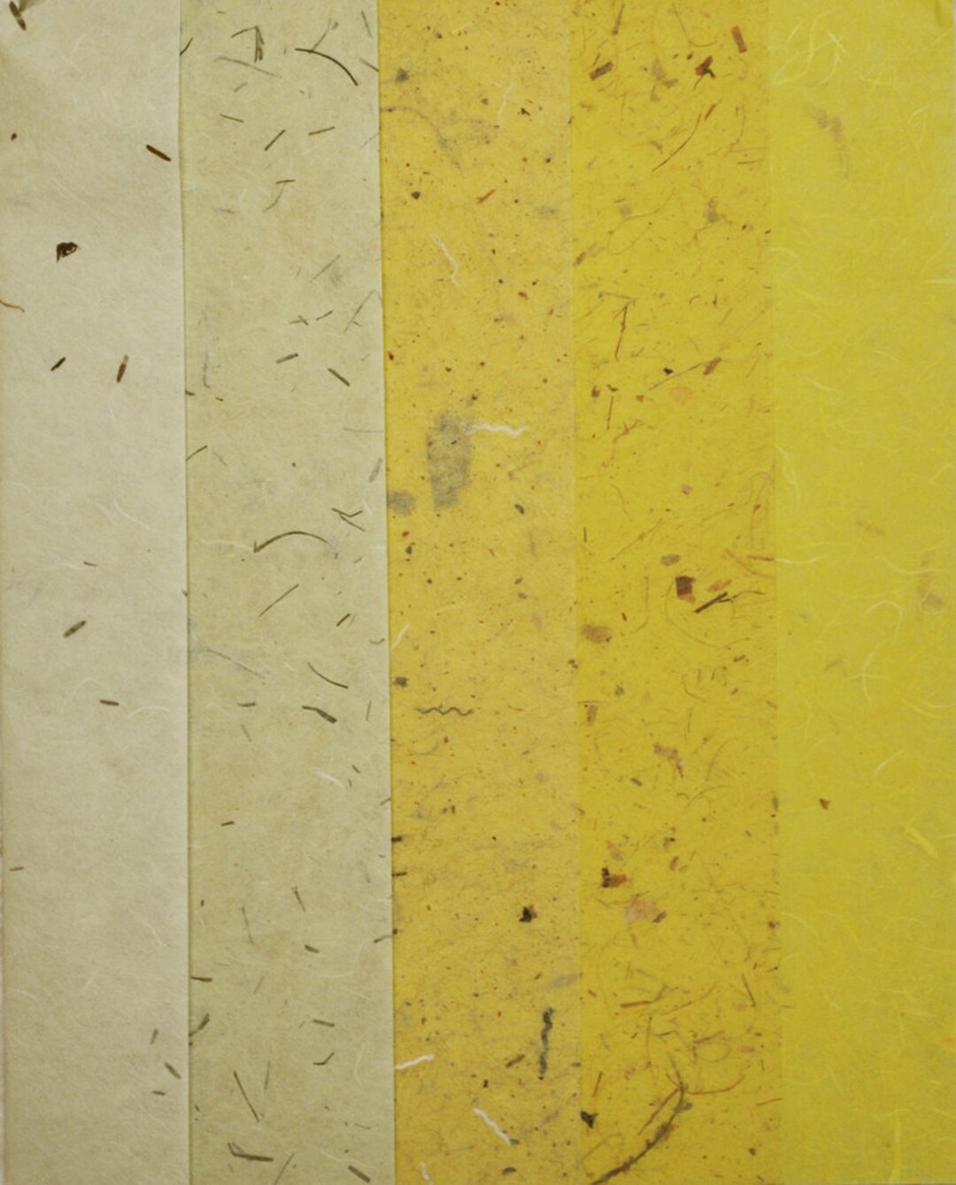 HANDMADE PAPER Pak, "golden"- 5 Sheets, 17-1/2" X 11-3/4"- Collage, Art ...