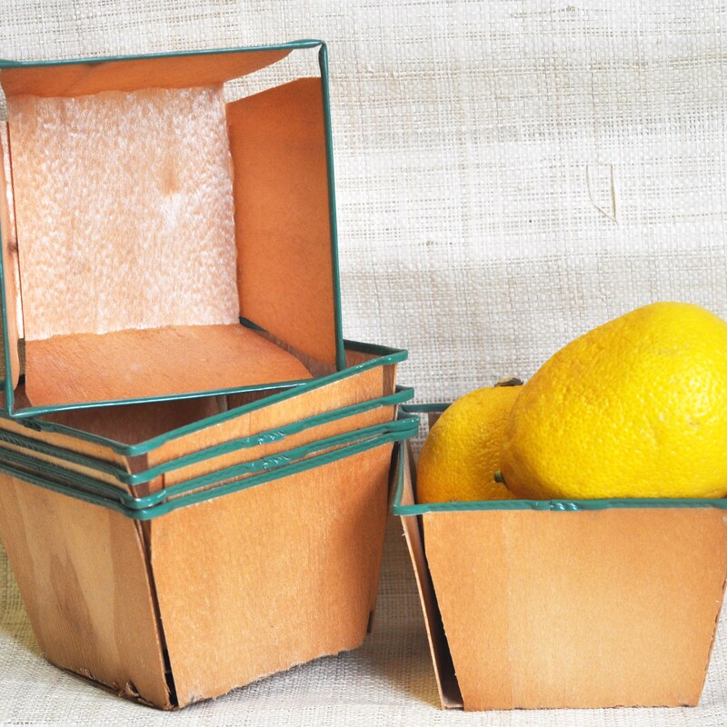 Wood Berry Baskets - Etsy