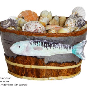 PAPER PULP FISH-6 Pc, Assorted Colors, for Craft & Artwork - Etsy