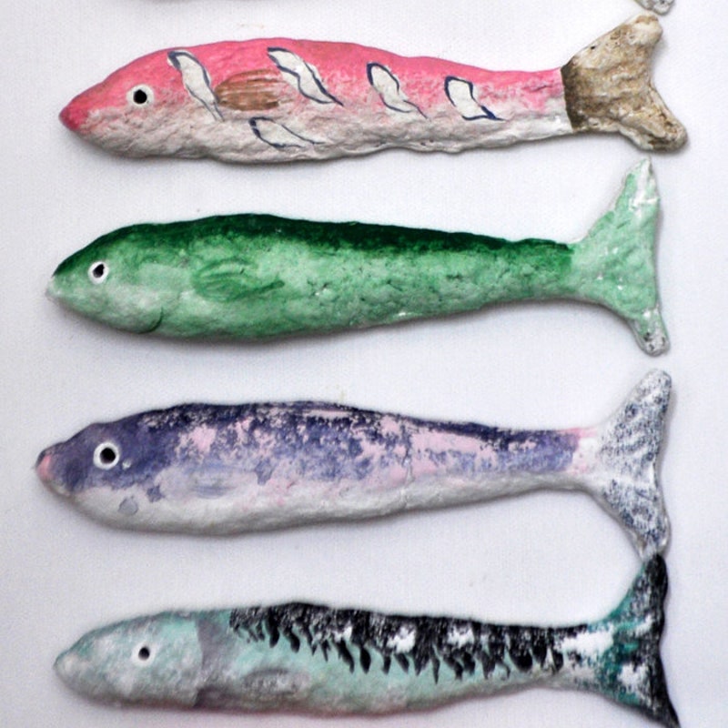 Paper Mache Fish - Etsy