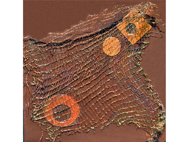 COPPER CROCHETED MESH by-the-yard metal Mesh - Etsy