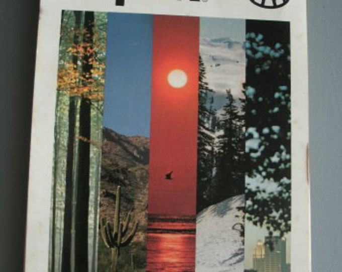 Vintage Triptik Trip Tik AAA Travel Map Guide 1978's USA United States ...
